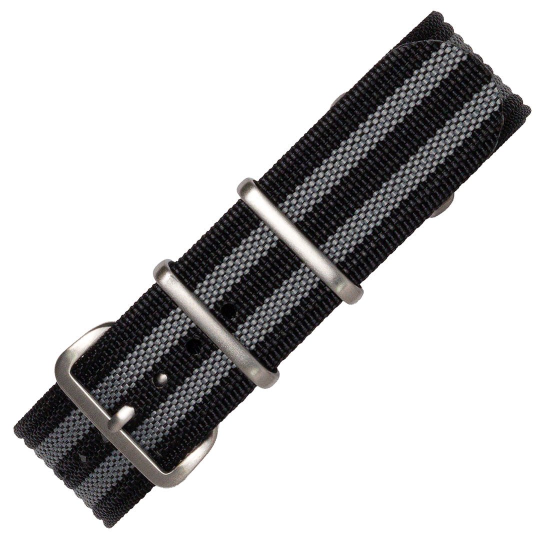time+ Ribbed Nylon Military Watch Strap James Bond